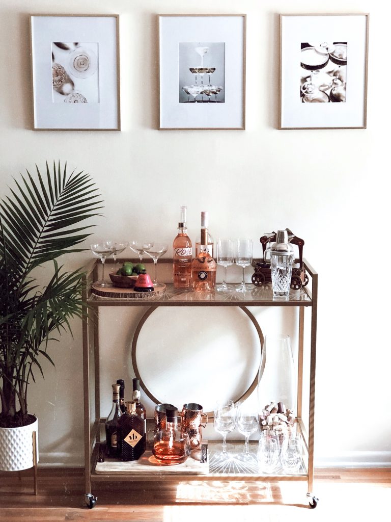 Get the look- My bar cart